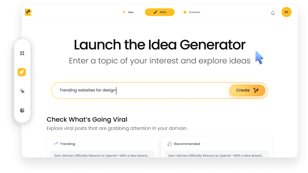 ReachifyMe LinkedIn AI post generator